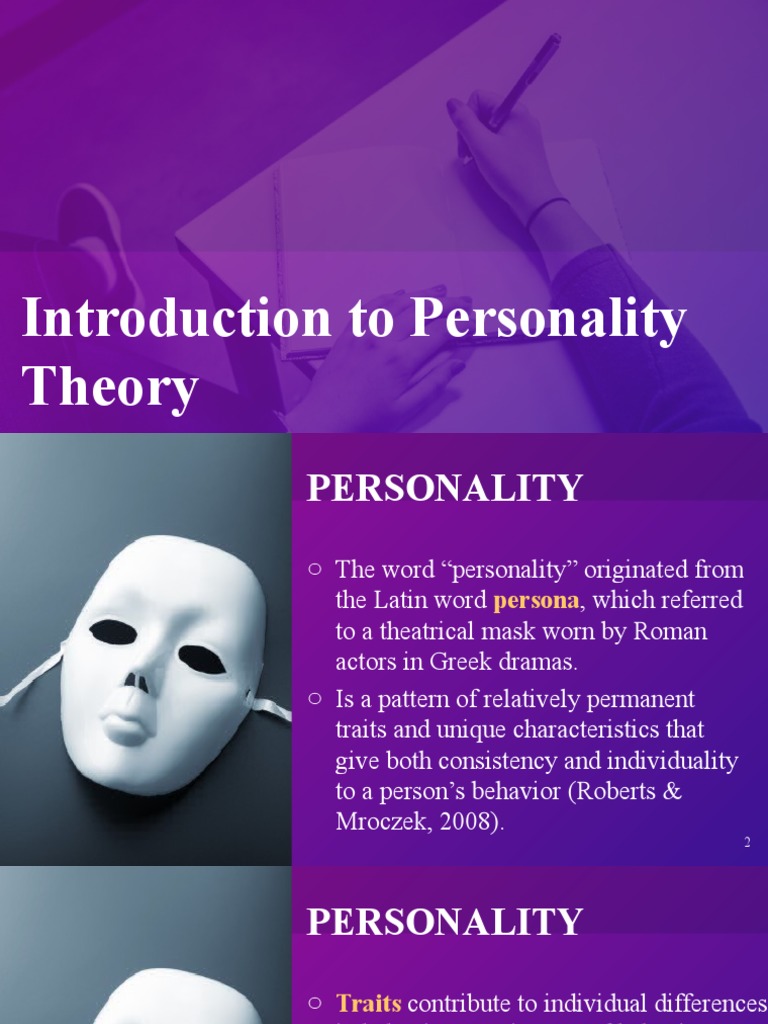 Introduction To Personality Theory | PDF | Theory | Hypothesis