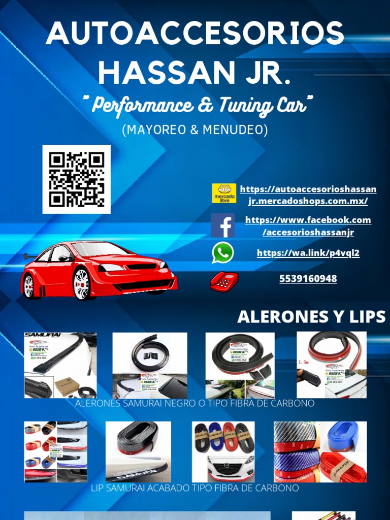 Accesorios Automotrices Hassan Jr. | PDF | Diodo emisor de luz ...