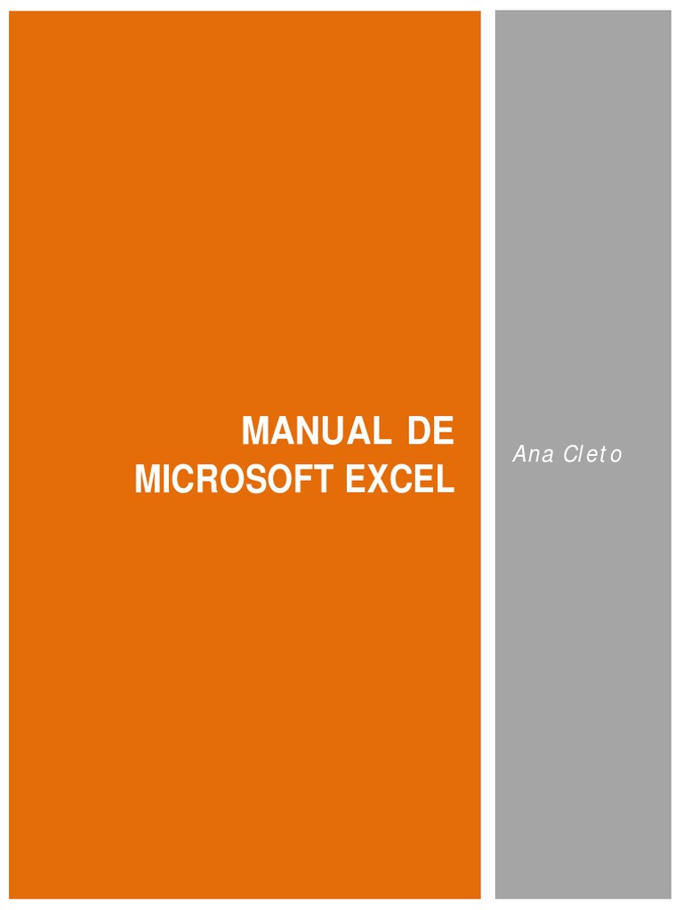 Manual Microsoft Excel Pdf Macro Ciência Da Computação Caixa Alta E Caixa Baixa 