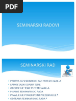 Primer Za Izradu Naslovne Strane Seminarskog Rada I Forma Izrade ...