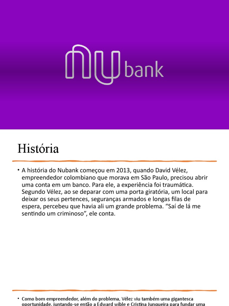 NUBANK | PDF | Economias | Business
