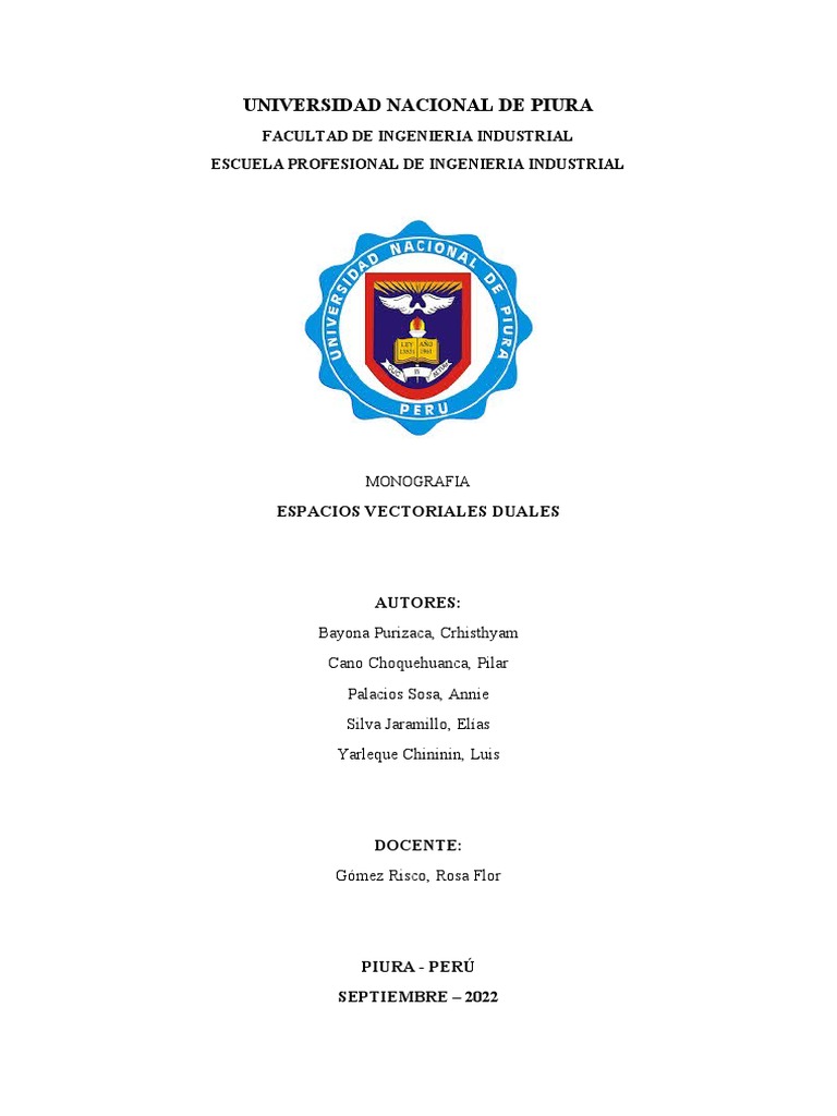 Espacio Dual | PDF | Espacio vectorial | Mapa lineal