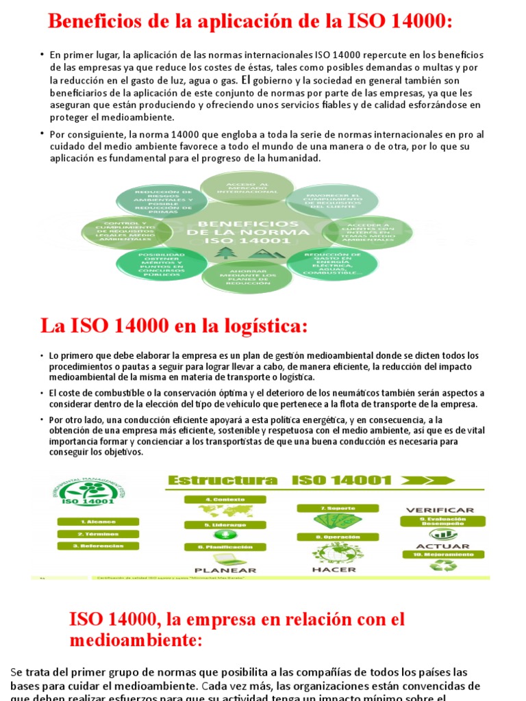 Normas Iso 14000 Aplicadas en El Peru | Descargar gratis PDF | Economias