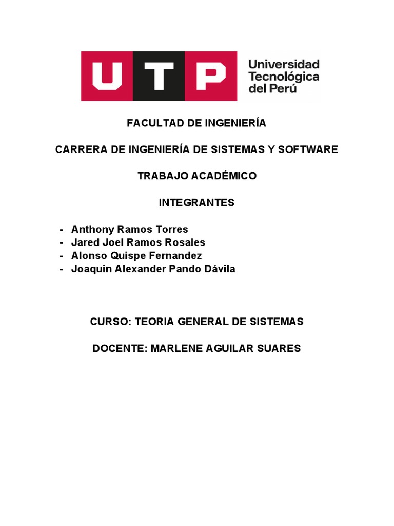 Trabajo Academico 3 Grupal TGS | PDF | Informática | Business