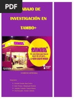 Trabajo Final - Tambo | PDF | Marketing | Producto (Negocio)