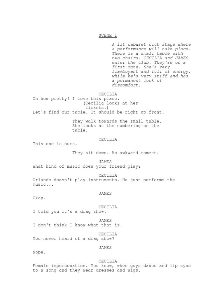 Vieira, Fernando - A Little Romance in The Big City Scene 1 | PDF