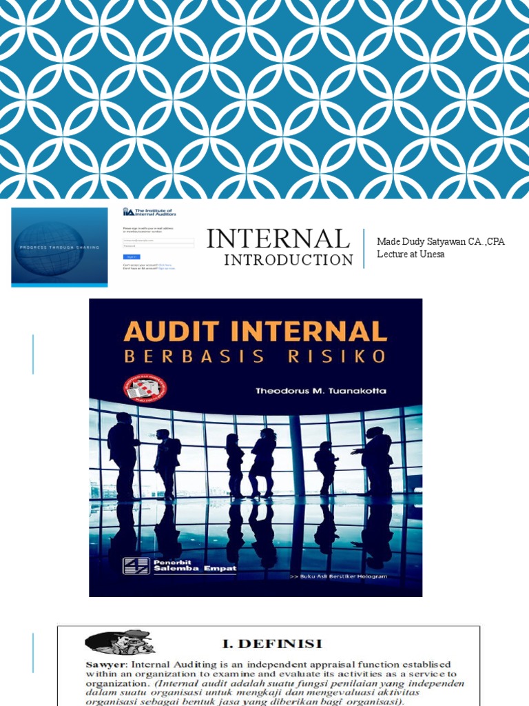 Audit Internal Introduction | PDF