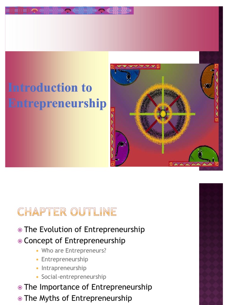 Entrepreneurship - Chapter 1 | PDF