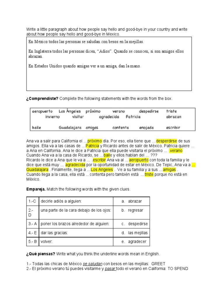 Pobre Ana Capitulo 7 | PDF