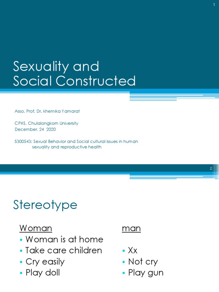 S2 - Sexuality and Social Construct - 2-2020 - 24 Dec 2020 | PDF ...