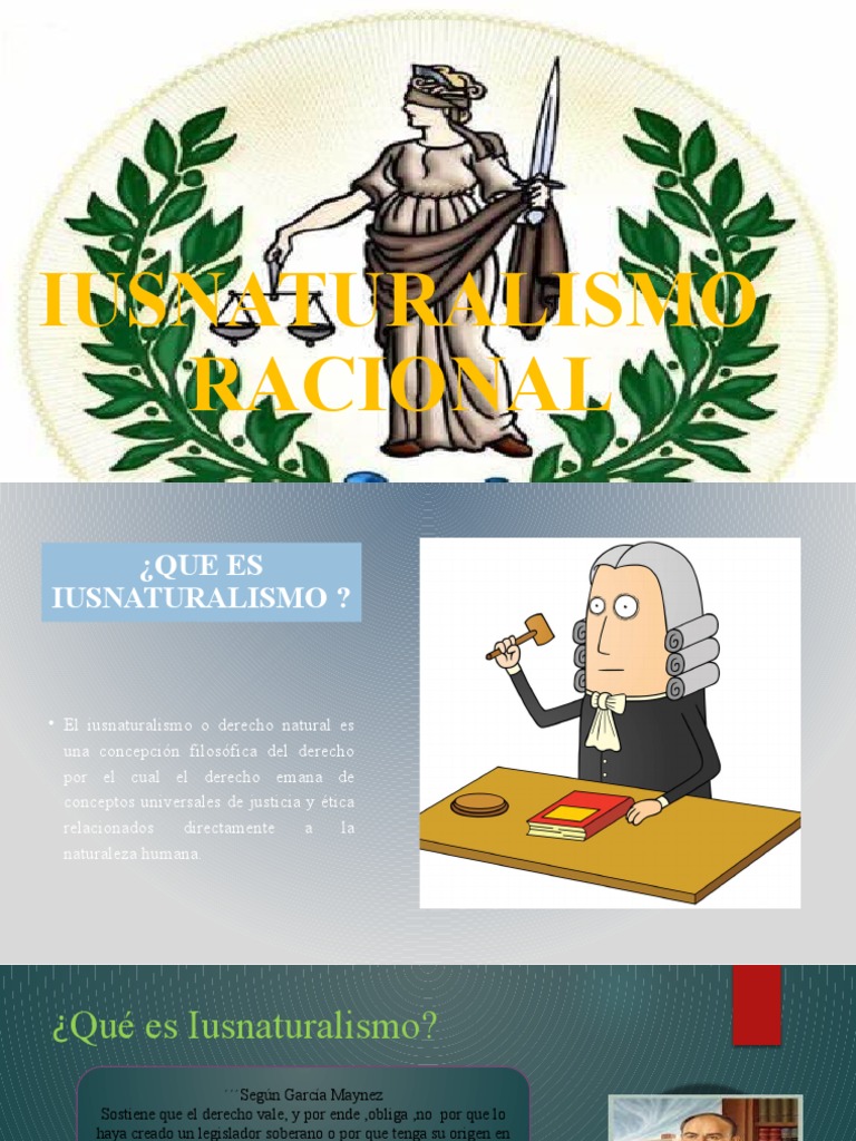 Iusnaturalismo Racionalista. | PDF | La Ley natural | Racionalismo