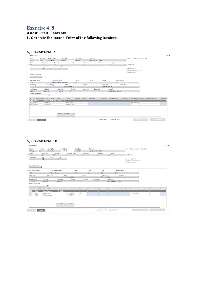CIS Environment Finals Activities | PDF | Debits And Credits | Accounting