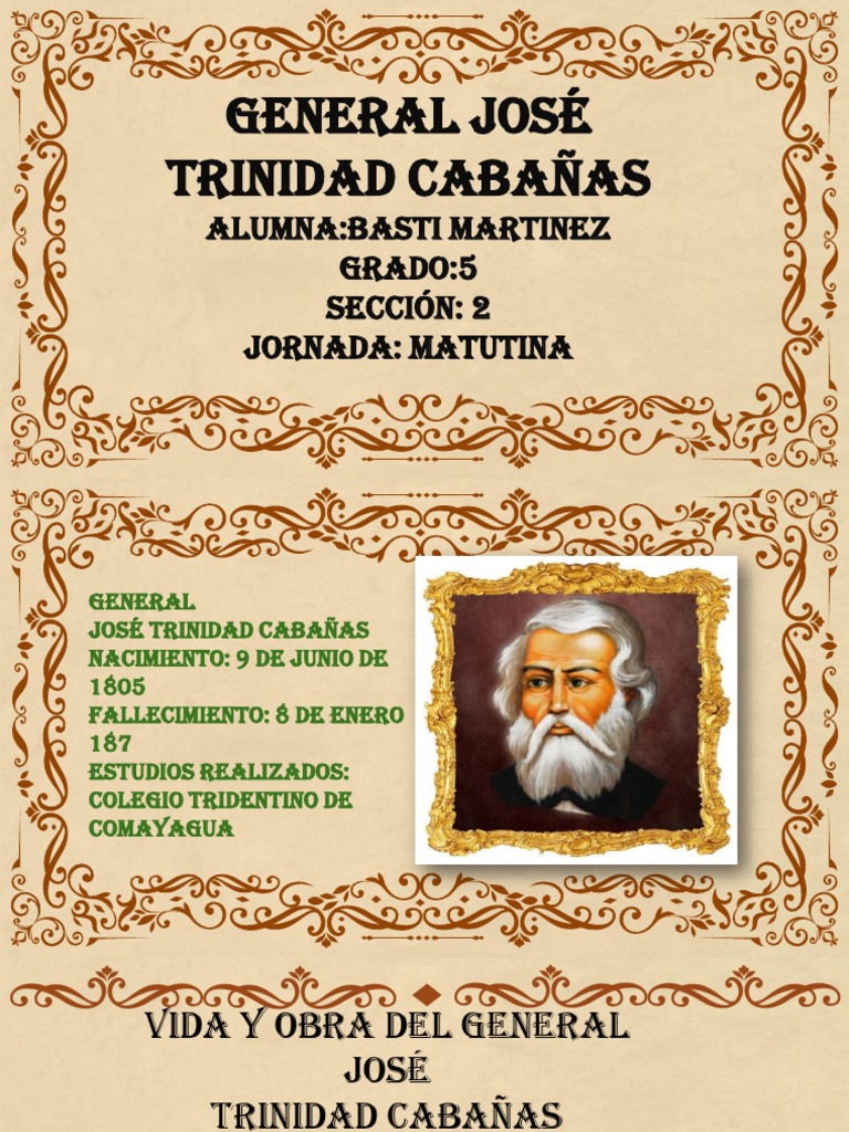 Jose Trinidad Cabañas | PDF | Historia