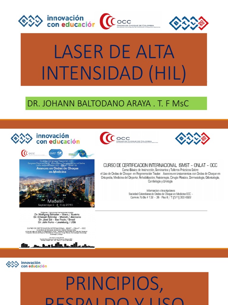 Laser de Alta Intensidad Hil Honduras Co | PDF | Láser | Terapia física