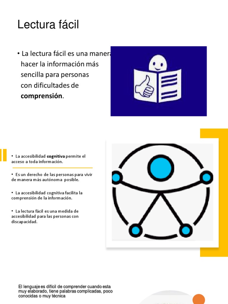 Guía de Lectura Fácil y Accesible | PDF | Comunicación | Lingüística