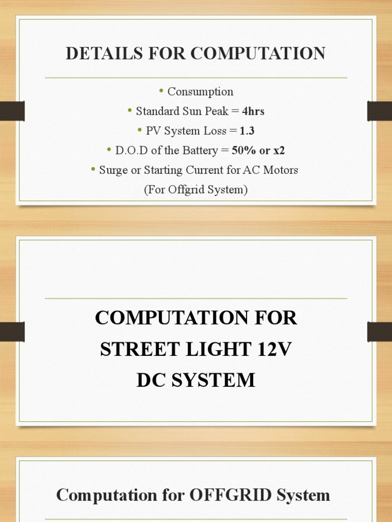 Solar Calculations | PDF | Power Inverter | Electric Power