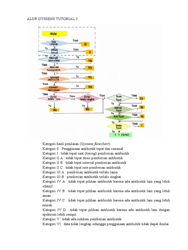 Alur Gyssens Tutor 3 | PDF
