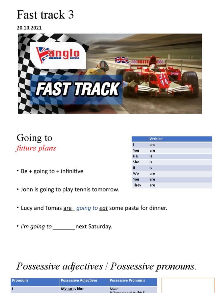 Fast Track 3 20.10.2021 | PDF | Verb | Grammar