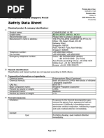 Limestone Material Safety Data Sheet (MSDS) : Manufacturer'S Contact Information | PDF ...