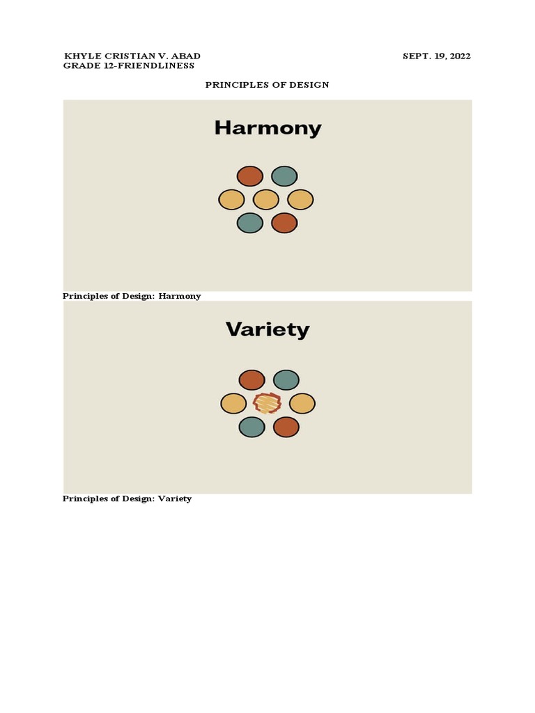 Principles of Designs | PDF