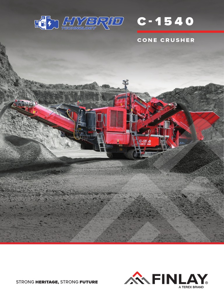 Finlay C1540 Hybrid Cone Crusher | PDF | Manufactured Goods | Equipment
