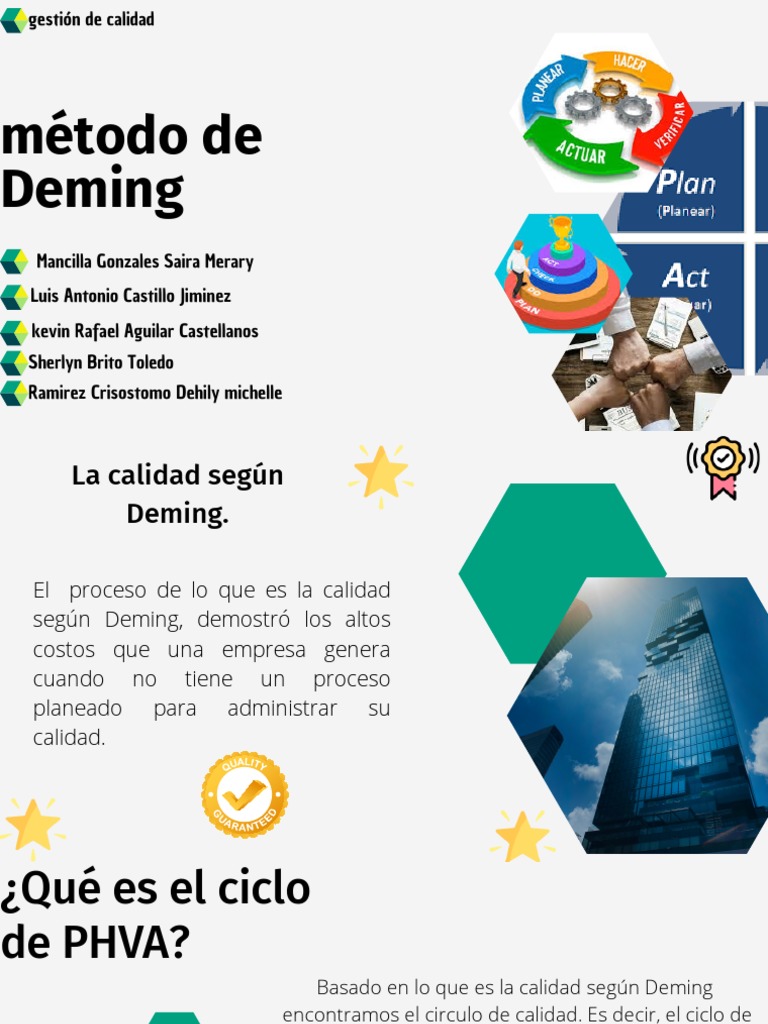 Método de Deming | PDF | Economias | Business