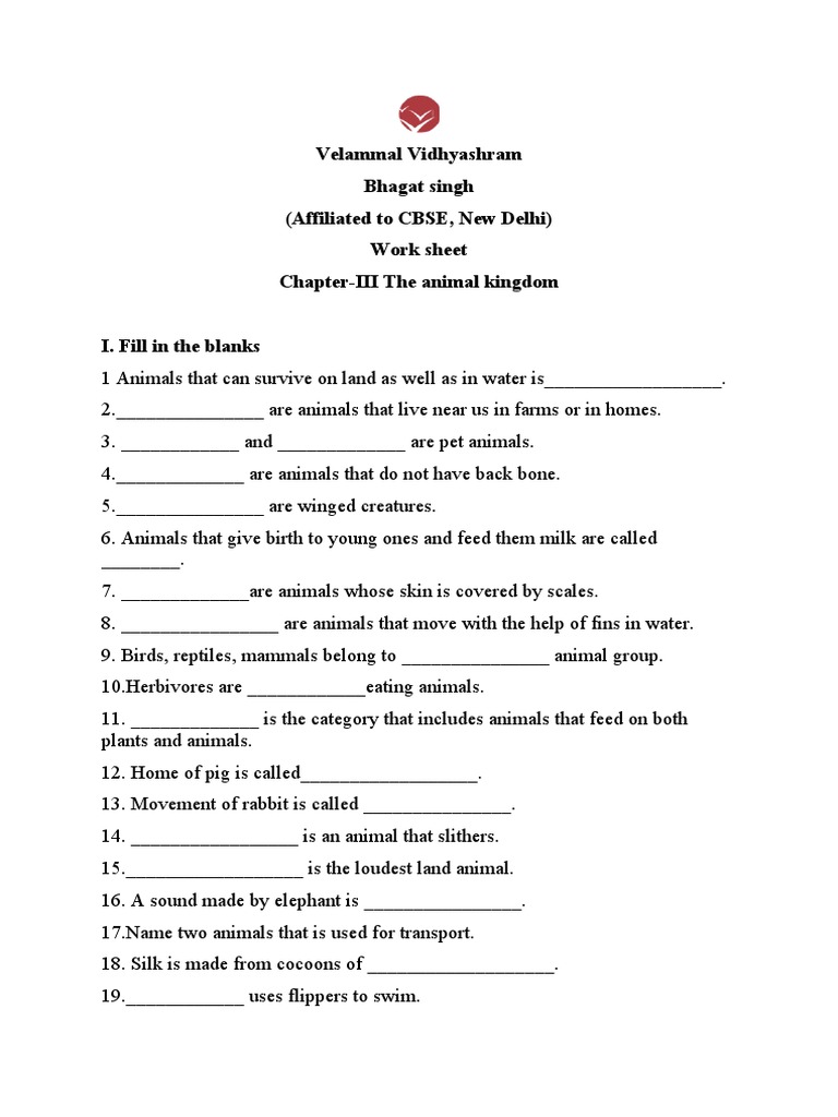 Animal Kingdom | PDF | Mammals | Eukaryotes