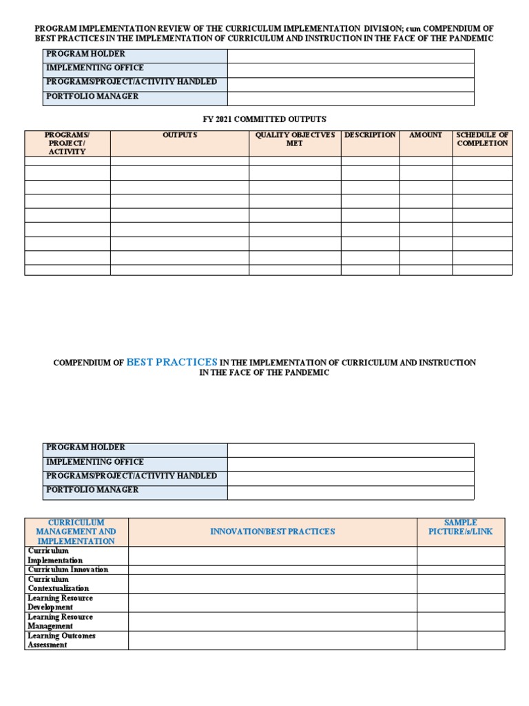 PIR YEAREND-Template | PDF