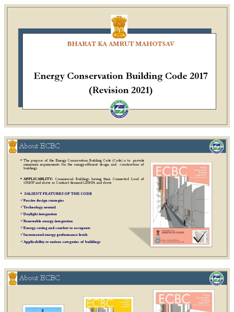 ECBC Session 3 | PDF | Energy Conservation | Transformer