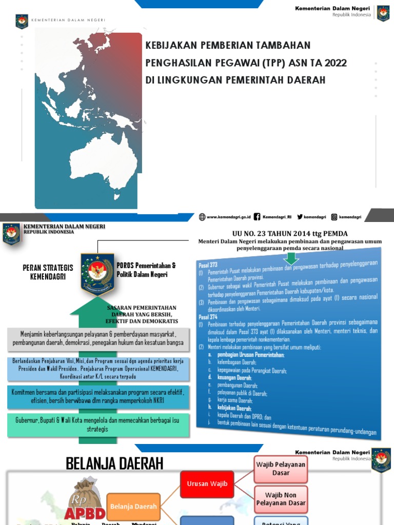 Bahan TPP IDI Prov | PDF | Pengelolaan Keuangan & Uang
