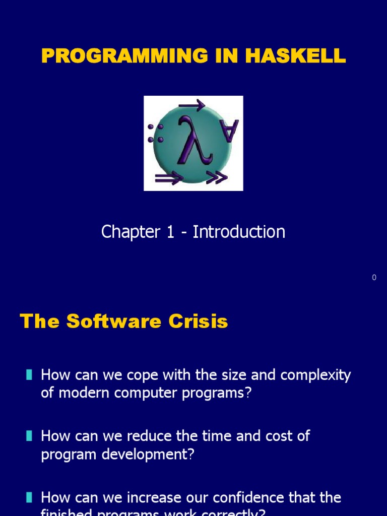 01 Introduction | PDF | Functional Programming | Software Development