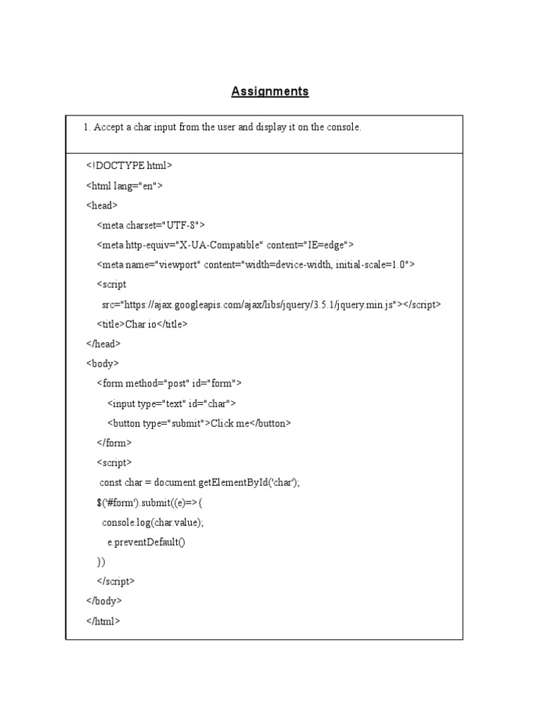 Javascript Domain Fundamentals Assignments Pdf Computer Program Programming