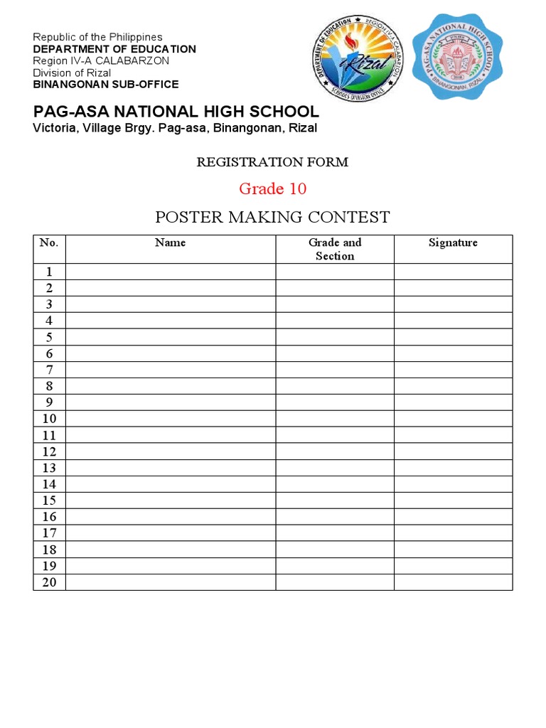 Registration | PDF