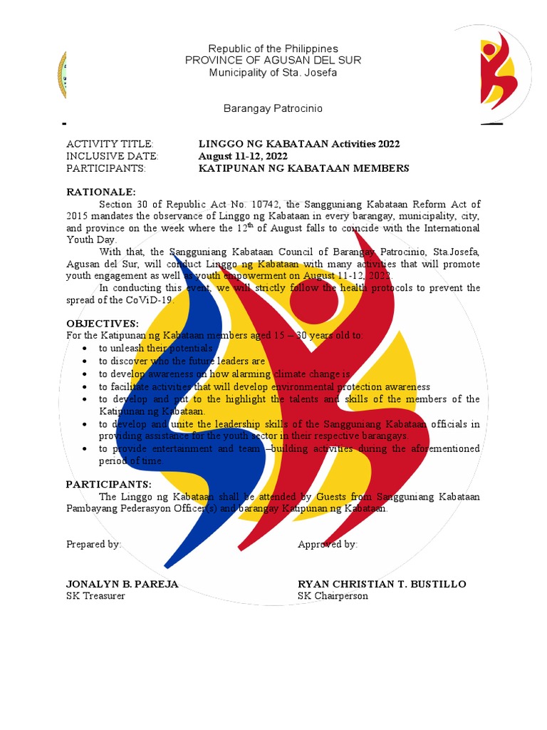 LINGGO NG KABATAAN Activities 2022 | PDF | Science & Mathematics