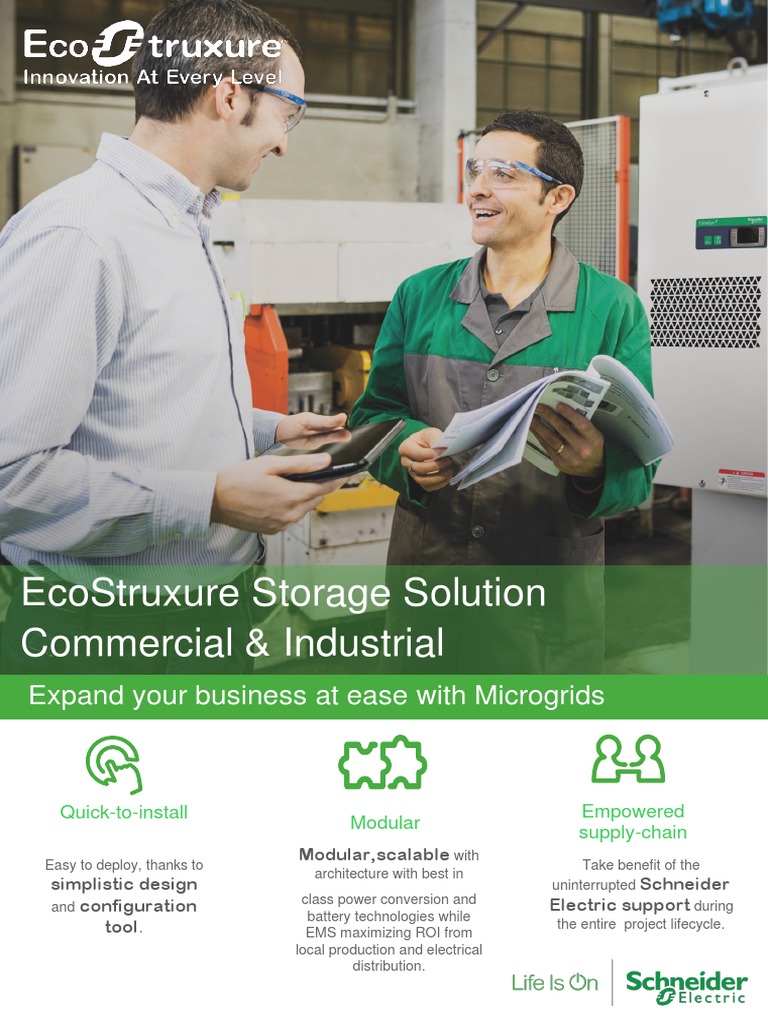 BESS Schneider Electric | PDF | Distributed Generation | Alternating Current