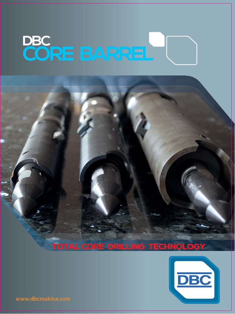 Core Barrels | PDF | Valve | Machines