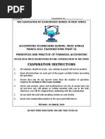 ICB Level 3 Bookkeeping Practice Exam | PDF