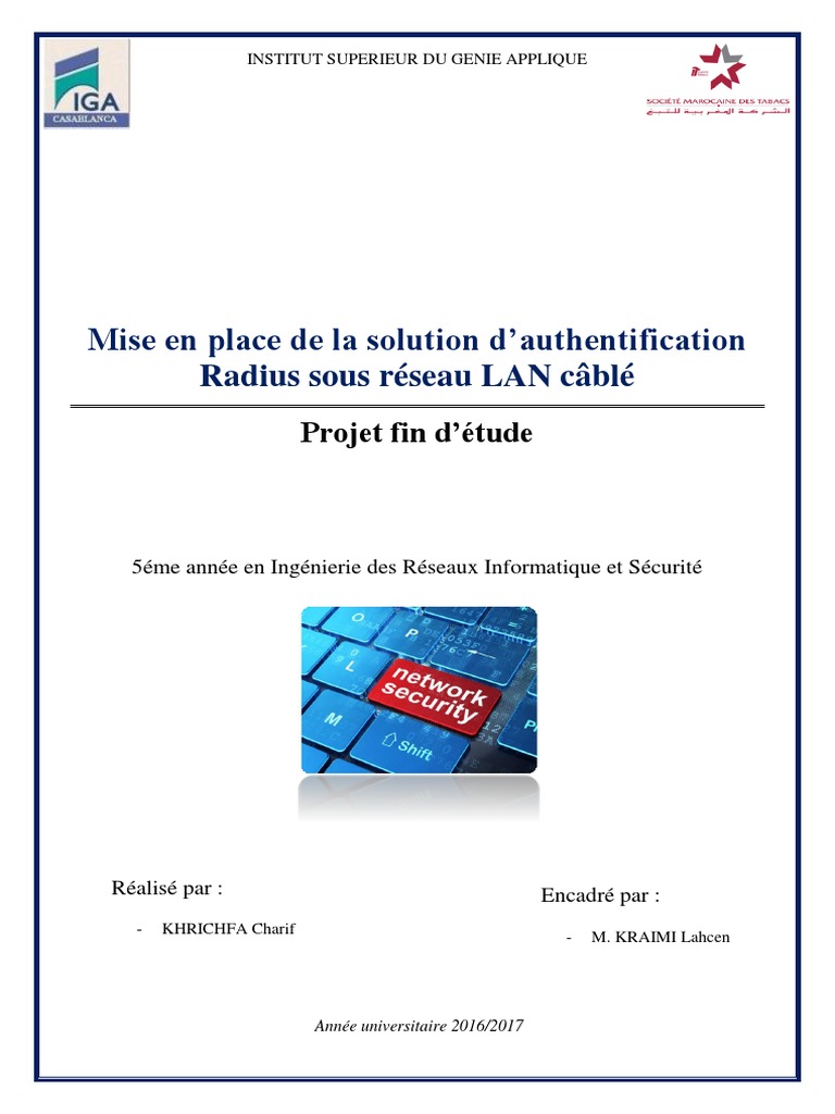 Mise en Place de La Solution D'authentification | PDF | Rayon (géométrie) | Serveur (Informatique)