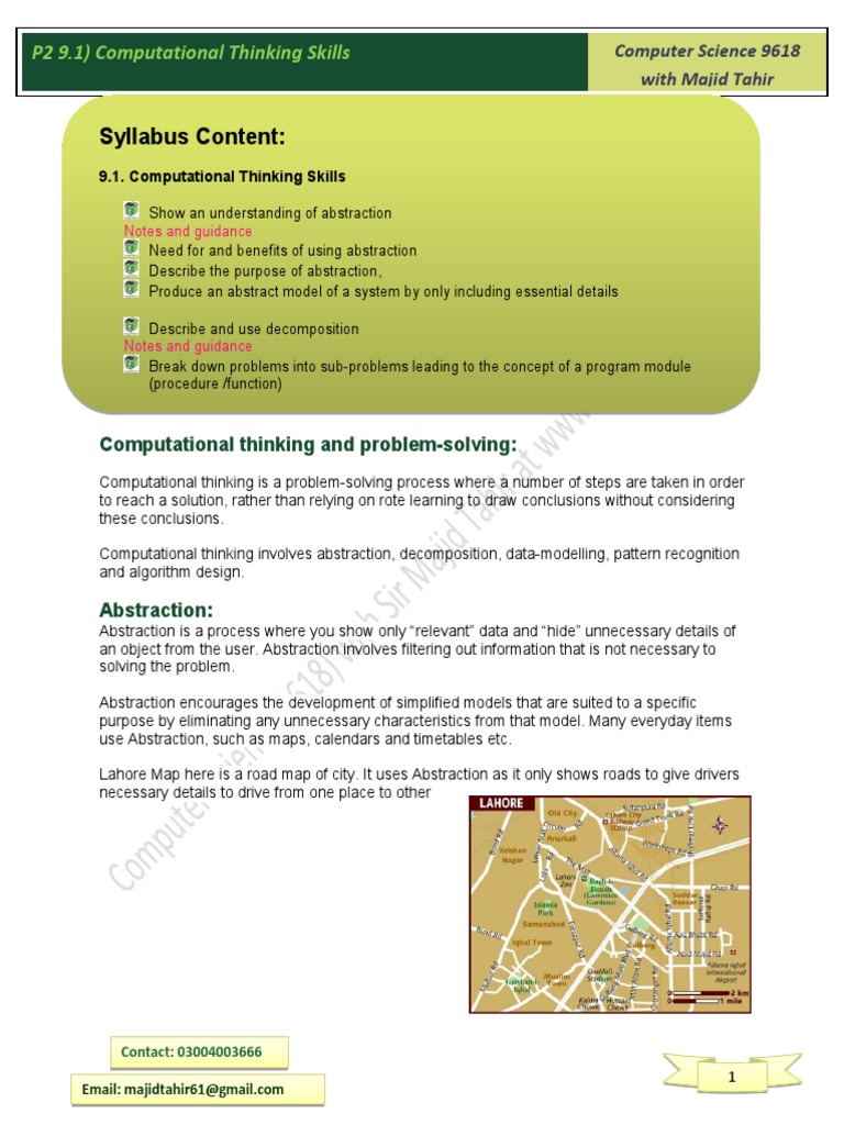 9 1 Computational Thinking Skills Mt L Download Free Pdf Subroutine Parameter Computer