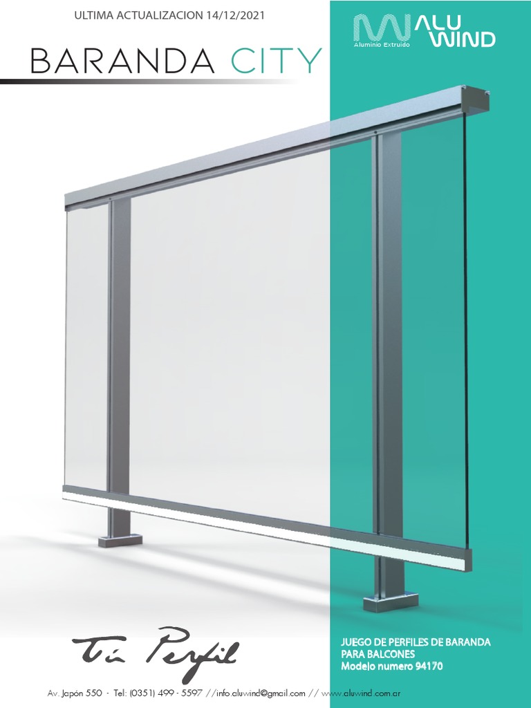 Baranda City | PDF | Hormigón | Tornillo