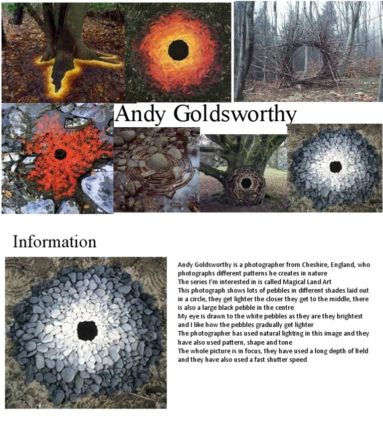 Andy Goldsworthy Artist Analysis | PDF