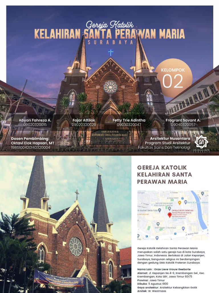 Gereja Kelahiran Santa Perawan Maria | PDF