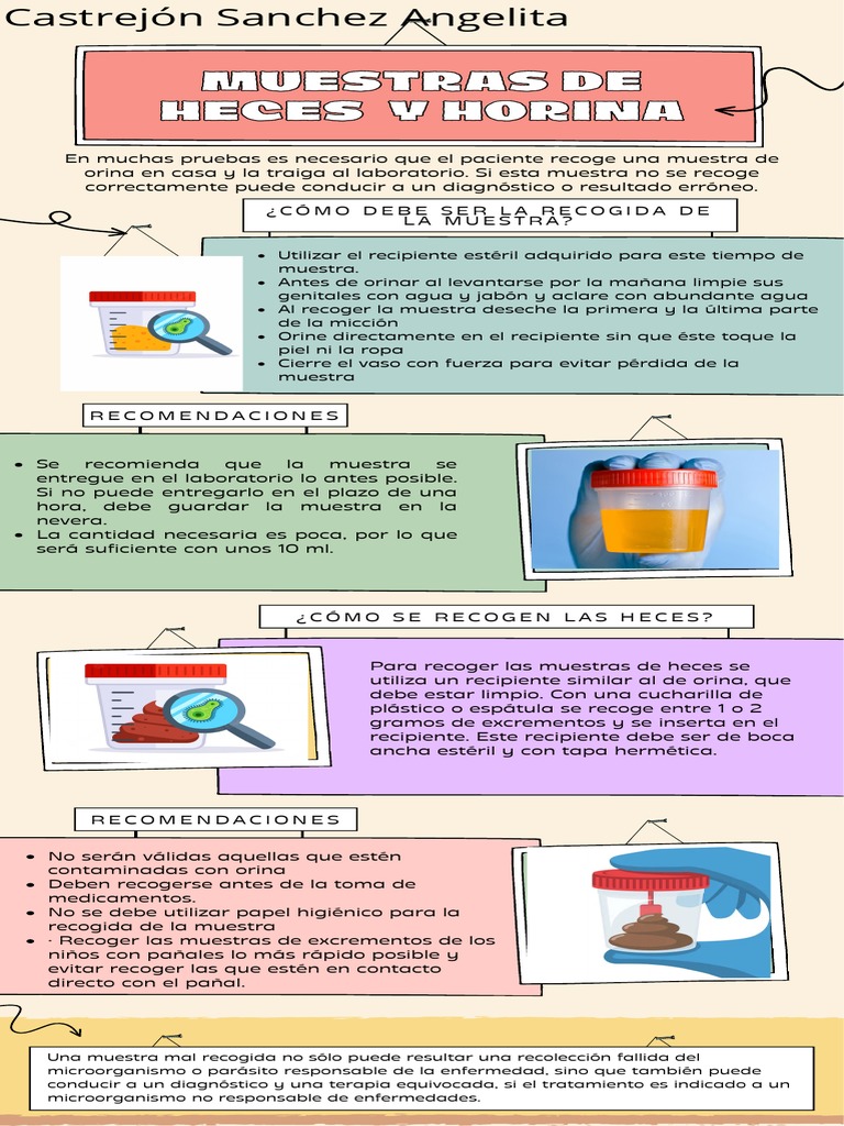 Muestras de Heces y Horina | PDF | Heces | Ciencias de la Salud