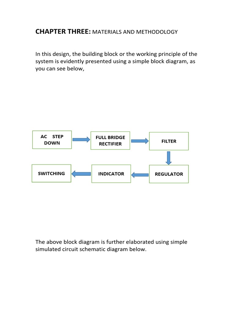 CHAPTER THREE of Automatic Change Over | PDF | Rectifier | Electrical ...