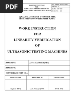 UT Equipment Calibration Procedure | PDF | Calibration | Ultrasound