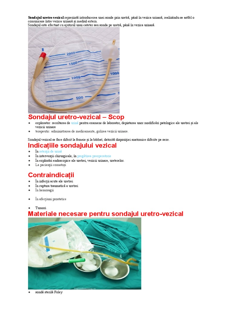 Sondajul VEZICAL | PDF