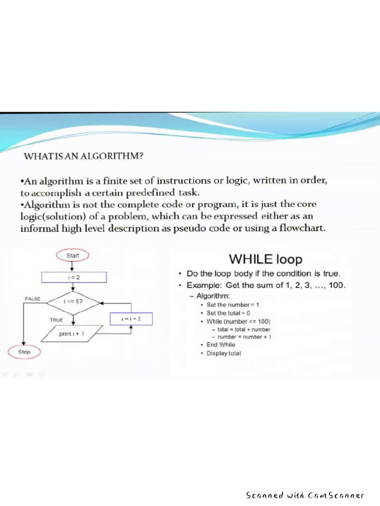 Algorithm It S Complexity And Notations Pdf