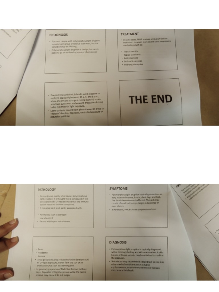 Polymorphous Light Eruption Med | PDF