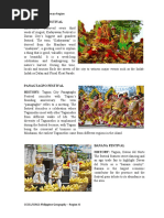 List of Festivals in CARAGA Region | PDF