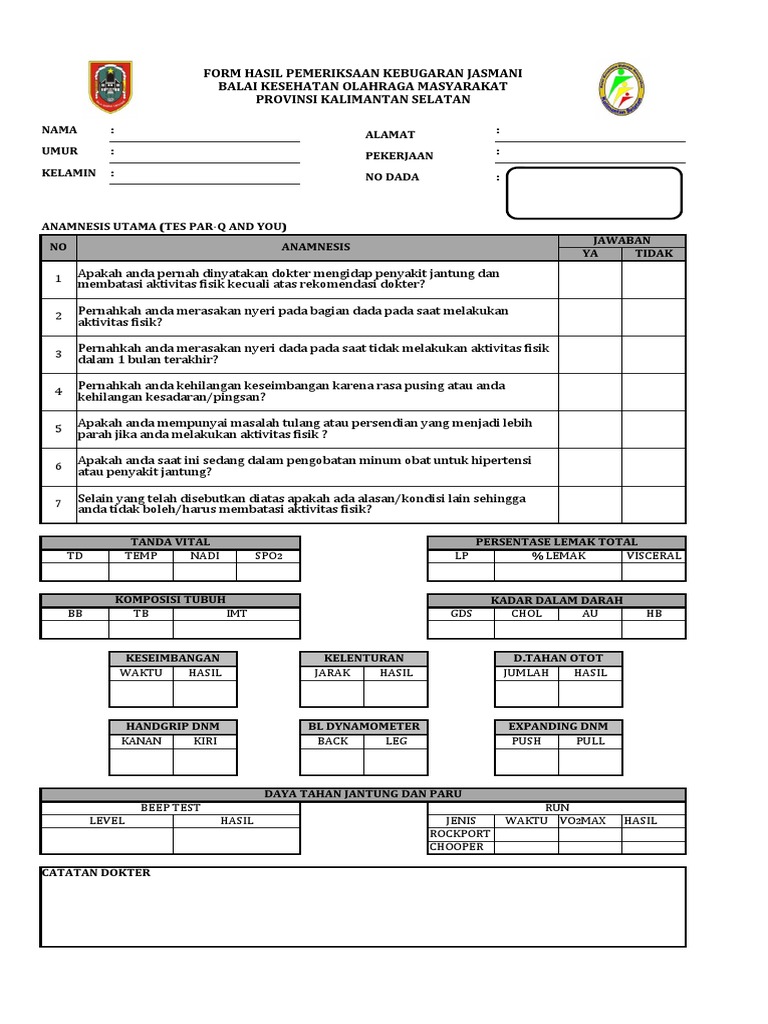 Lembar Hasil Parq Semua | PDF